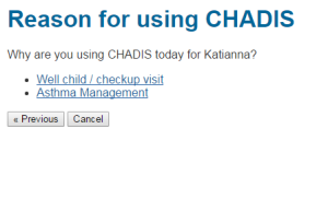 CHADIS - Potomac Pediatrics